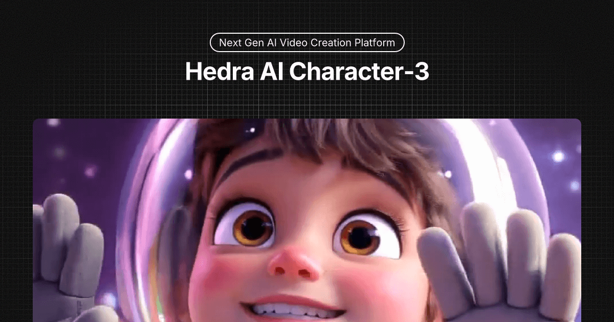 Video Showcase - Hedra AI